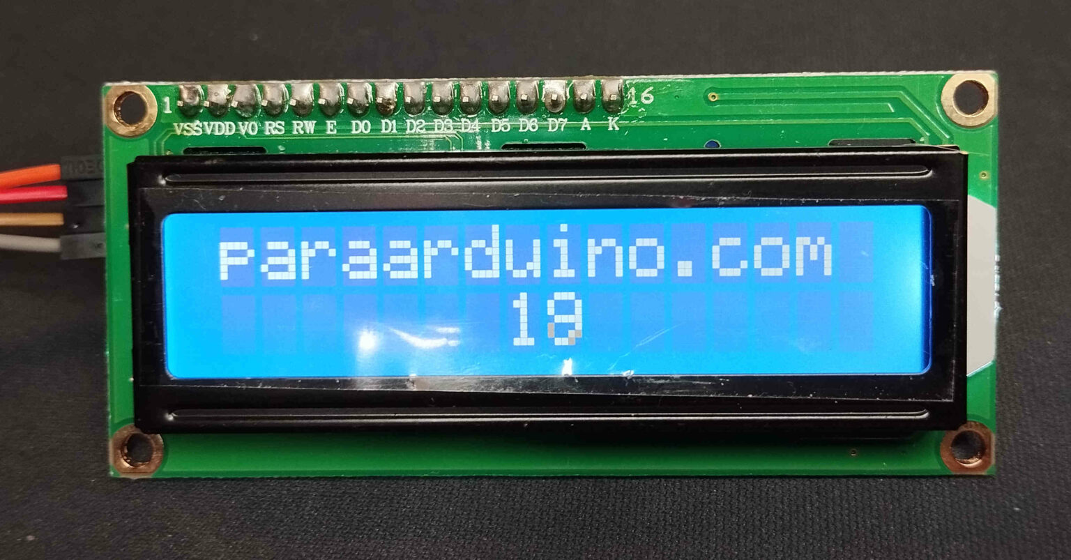LCD 1602 I2C - Para Arduino