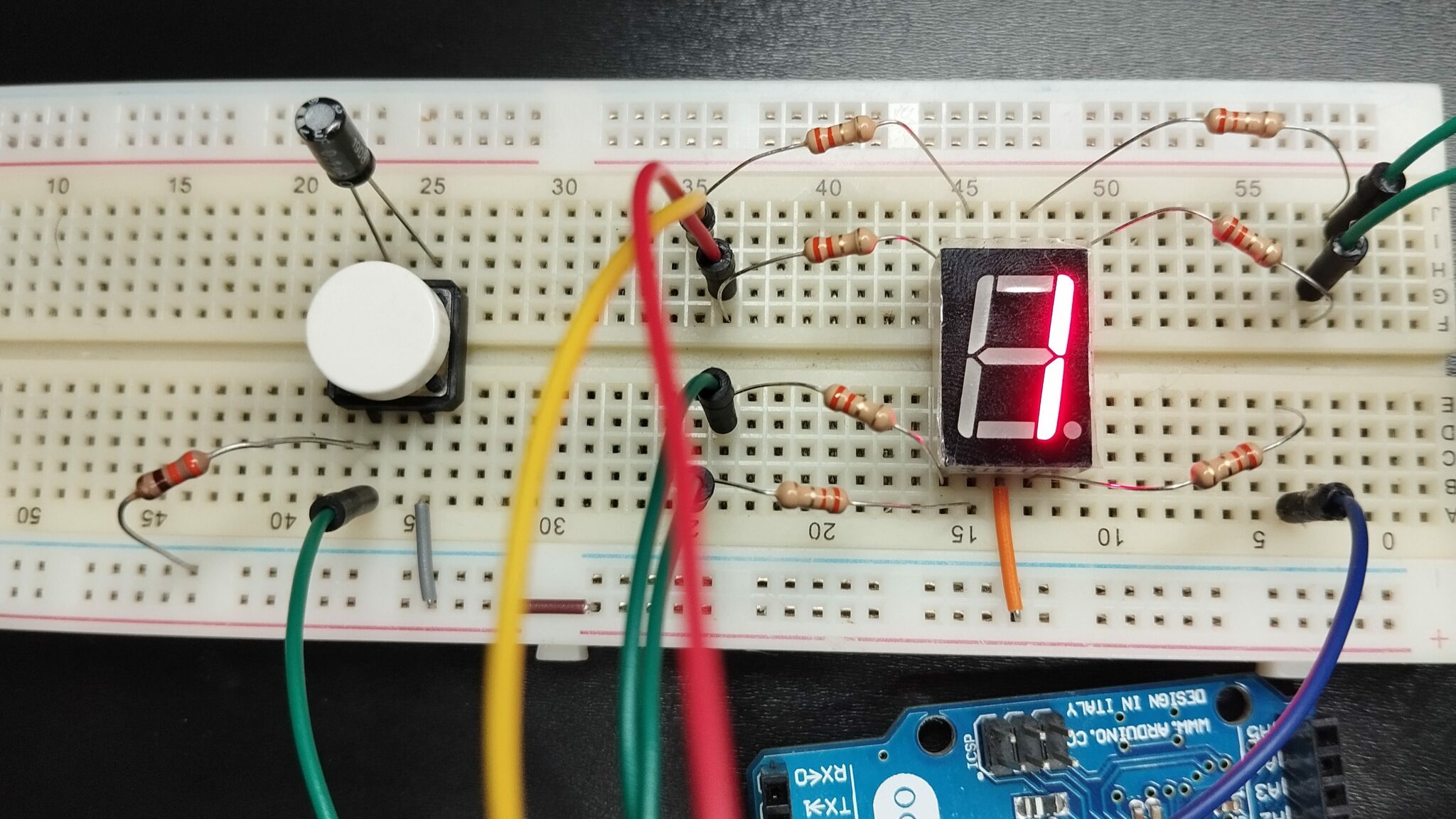 🎲 Dado con display de 7 segmentos 💥 💥 - Para Arduino