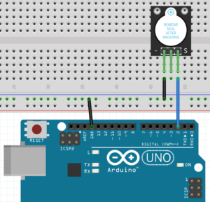 Módulo buzzer activo KY-012 - Para Arduino