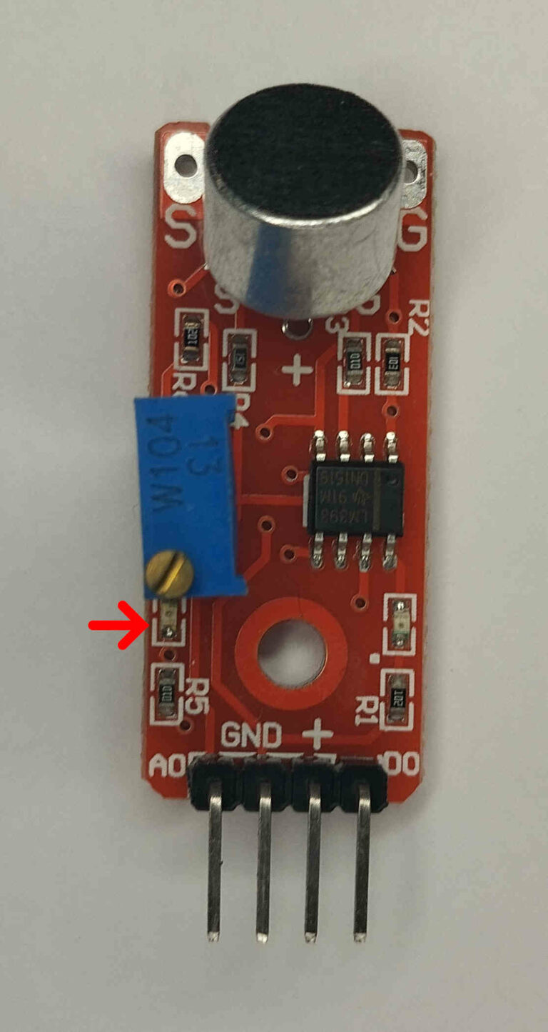 Módulo sensor de sonido (KY-037 y KY-038) - Para Arduino