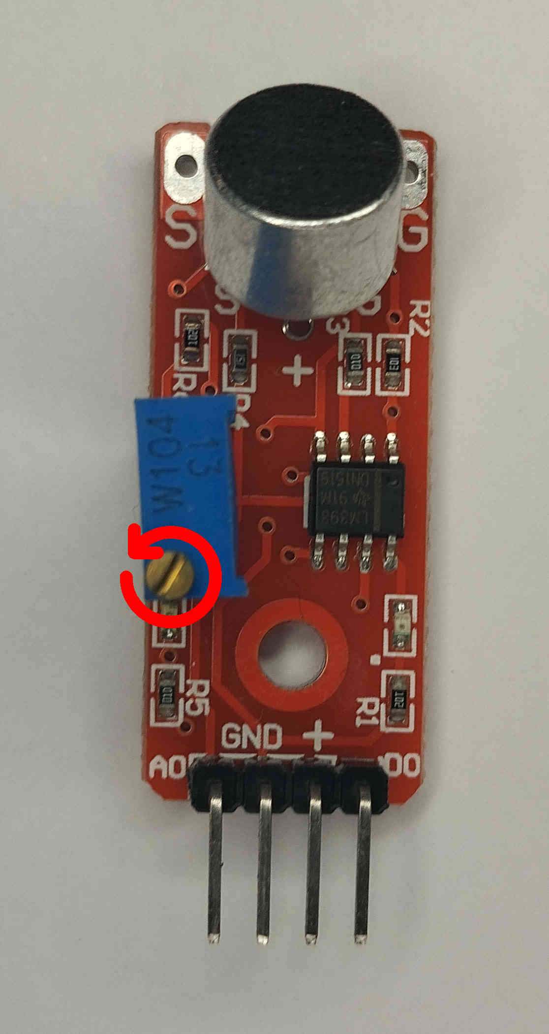 Módulo sensor de sonido (KY-037 y KY-038) - Para Arduino