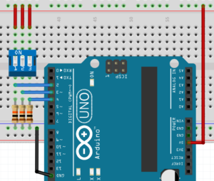 Cómo conectar un DIP switch deslizante con Arduino - Para Arduino