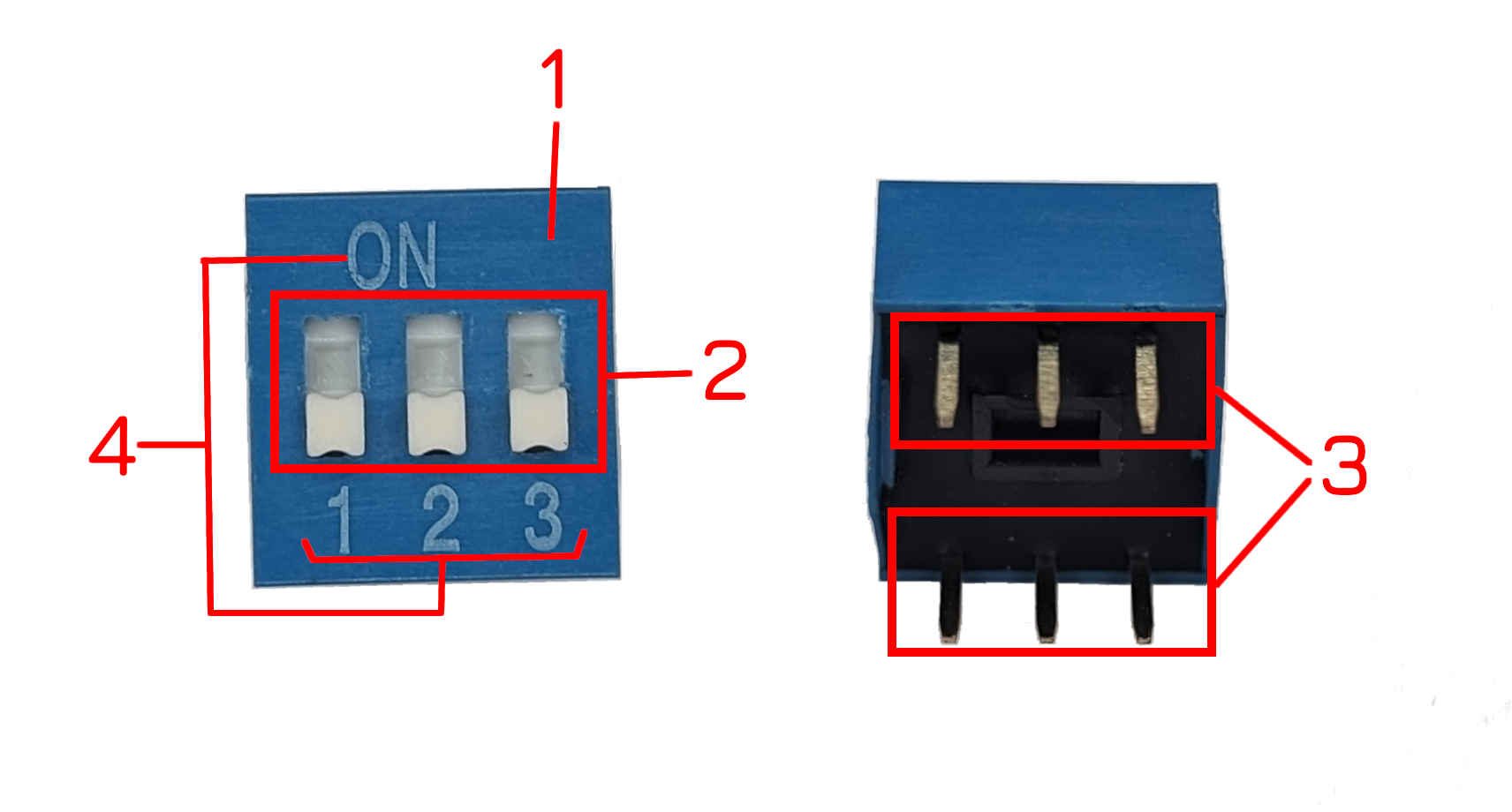 DIP switch - Para Arduino